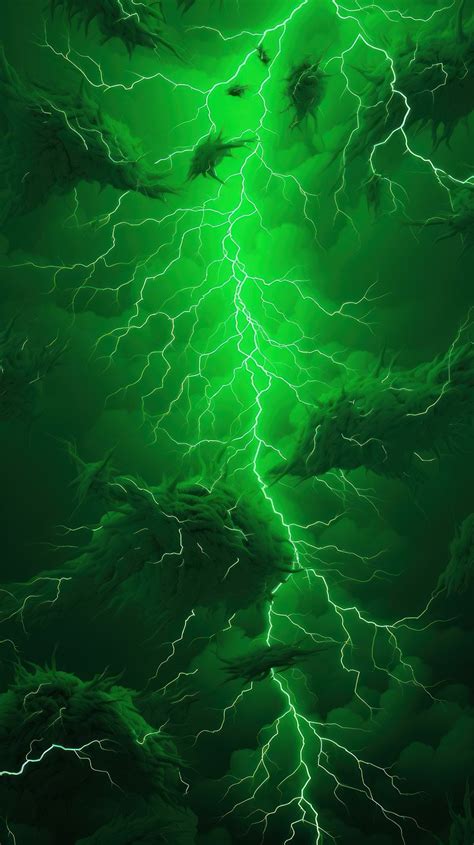 Green Thunder Wallpapers Wallpaper Cave
