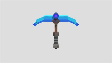Diamond Pickaxe D Model By Jakub F B Sketchfab