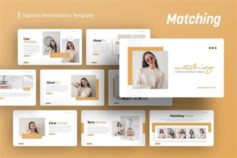 Presentation Template Matching Graphic By Slidethrive · Creative Fabrica