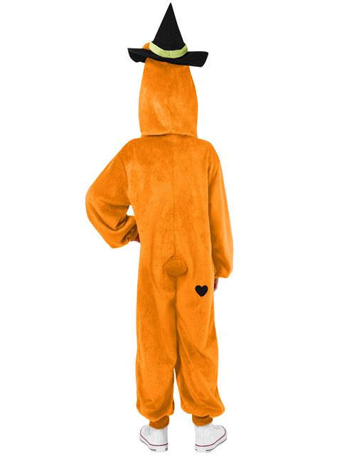 Orange Care Bears Girls Costume Halloween Onesie For Girls