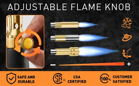 Mua Koman Propane Torch Head Kit With 3 Nozzles High Intensity Trigger Start Mapp Gas Torch