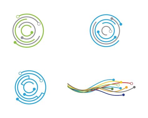 Premium Vector Circuit Technology Vector Icon