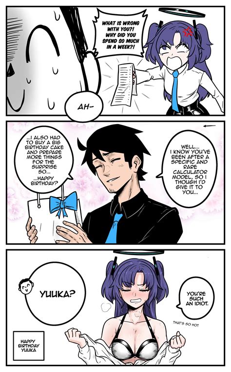 Sensei Yuuka And Doodle Sensei Blue Archive Drawn By Skinny P Danbooru