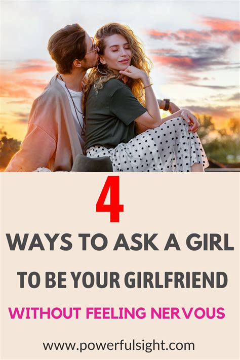 How To Ask A Girl To Be Your Girlfriend Without Feeling Nervous