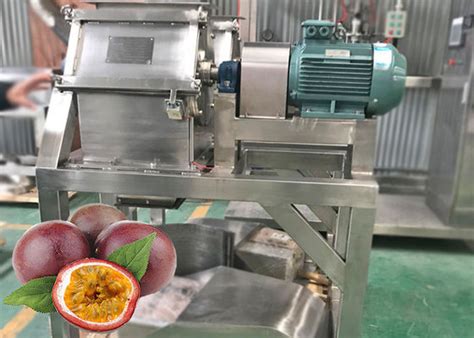 Industrial Passion Fruit Processing Line Machine Turnkey Project Sus304