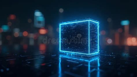 Quantum Computing Luminous Future Of Technology Stock Illustration