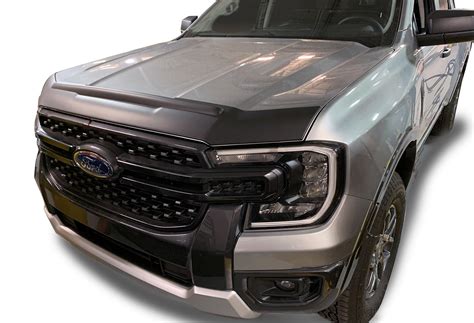 Ranger 2024 2026 Aeroskin® Ii™ Hood Protector Black Textured By Husky