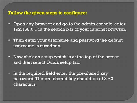 PPT Easy Steps To Change Wi Fi Password On Your Cisco Modem PowerPoint Presentation ID