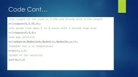 Solving Heat Conduction Equation Parabolic Pde PPT