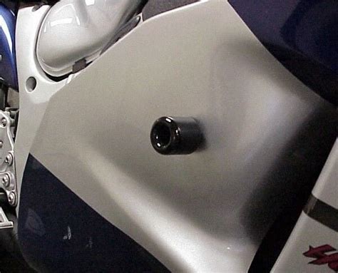 1999 2007 Suzuki Hayabusa Black Billet No Cut Frame Sliders