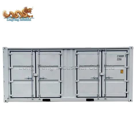 Csc Certified Side Door Opening 20ft Open Side With 2 Door Shipping Container Open Side