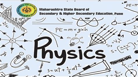 Maharashtra State Board HSC Physics Syllabus CBSE Board