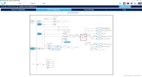 Stm32f103c8t6 Cubemx 快速实现时钟配置 最大72m时钟的设定及实验测试stm32f103c8t6时钟频率 Csdn博客
