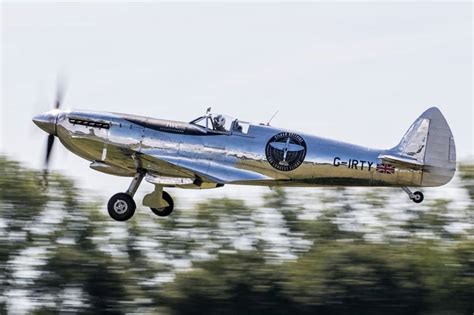 Silver Spitfire Leaves Uk To Embark On Worldwide Flight Blog Before