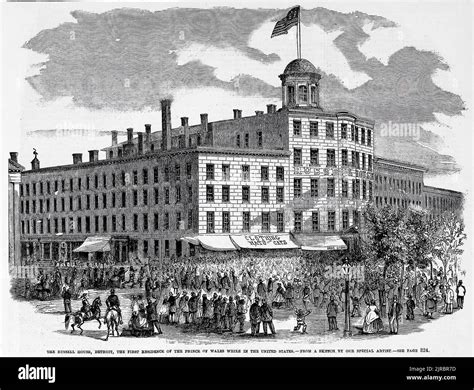 The Russell House Detroit Michigan The First Residence Of The Prince Of Wales While In The