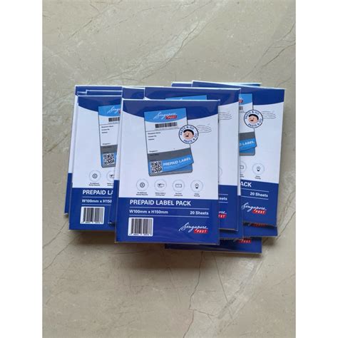 [cheapest Price] Singpost Prepaid Label Basic Package Shopee Singapore