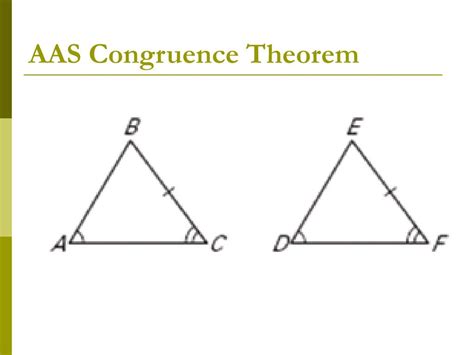 PPT Prove Triangles Congruent By ASA AAS PowerPoint Presentation ID