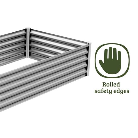 Rectangle Raised Garden Bed Zincalume Aus Made