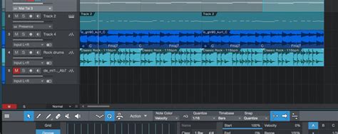 Basic Song Arranging In PreSonus Studio One In Easy Steps
