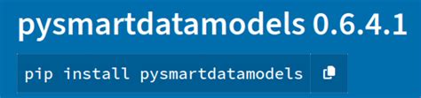 Minor Extension Of Pysmartdatamodels 0641 Smart Data Models