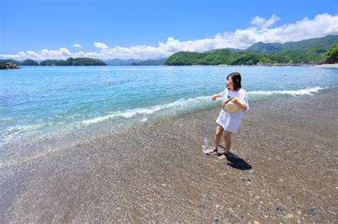 黒浜海水浴場のフリー写真素材「思いやり駐車場は海の目の前」 三重フォトギャラリー