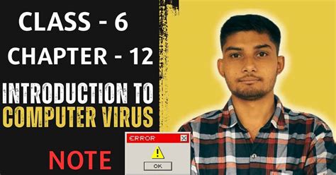 Class 6 Chapter 12 Introduction To Computer Virus Complete Note Bishal Rijal