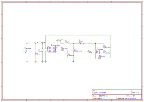 Compact Boost Circuit EasyEDA Open Source Hardware Lab