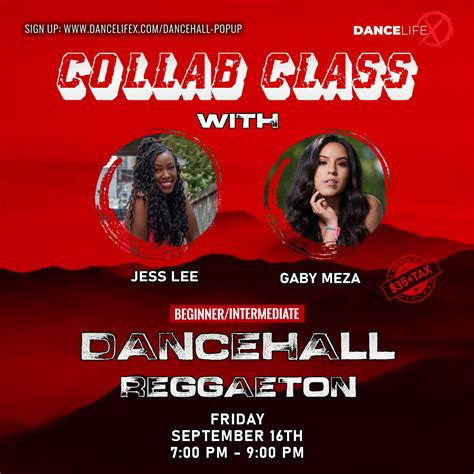 Collab Pop Up Class Dancehall And Reggaeton Dancelifex Centre The Best Dance Classes In Toronto