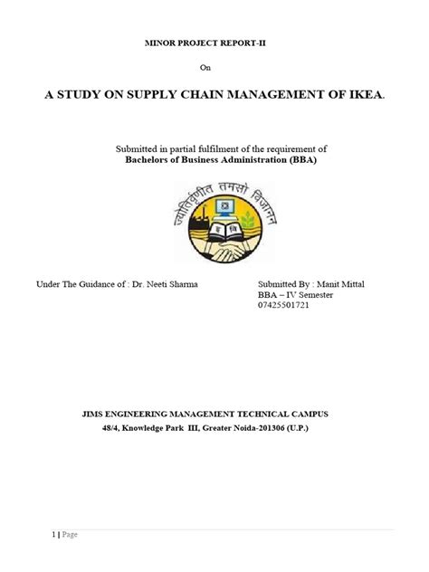 Aditya Gupta Pdf Supply Chain Management Supply Chain