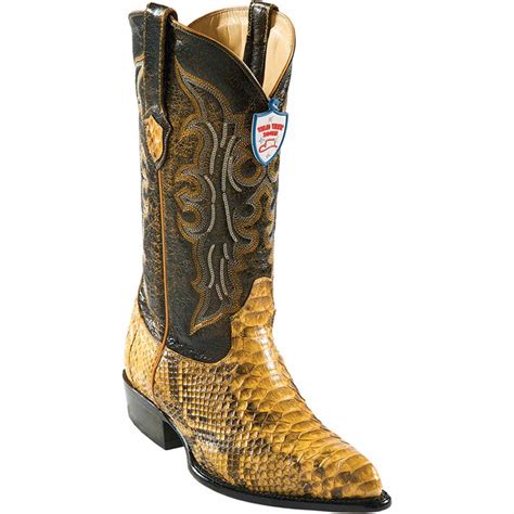 Python Skin Boots —