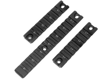 Utg Picatinny Rail Set 3 Pc 1 Long 2 Short Huma Air
