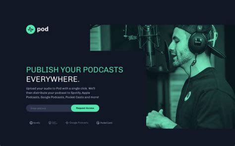 Frontend Mentor Pod Request Access Landing Page Vanilla Coding