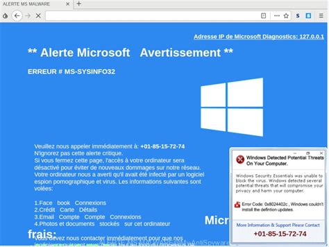 How To Remove Alerte Ms Malware Pop Up Scam