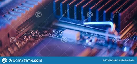 Close Up Of Electronic Circuit Board Editorial Stock Image Image Of Codec Circuitry 170044209