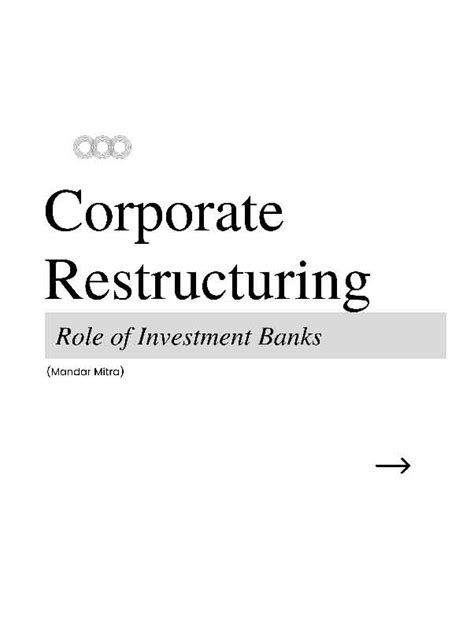 Corporate Restructuring Download E Book Icmai Rvo