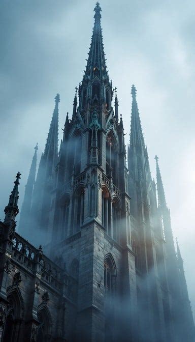 Free Misty Gothic Spires Image Gothic Cathedral Spires Download