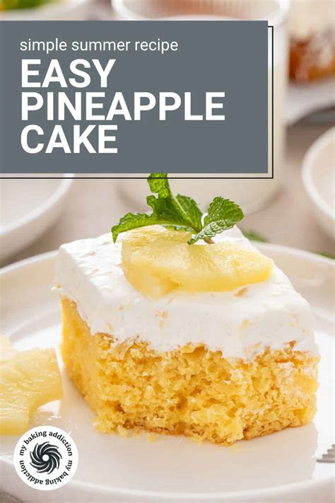 Easy Pineapple Cake