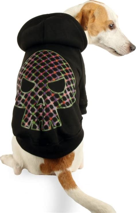 Zolia Festive Honden Sweater Met Doodshoofd