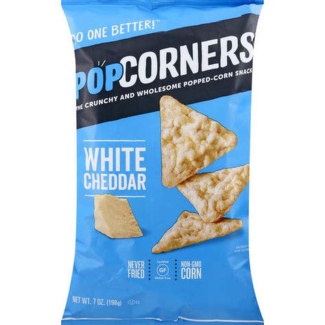 Popcorners Popped Corn Snacks White Cheddar Smart And Final