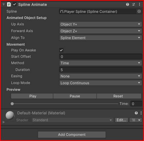 Tracking An Object Using A Spline Camera
