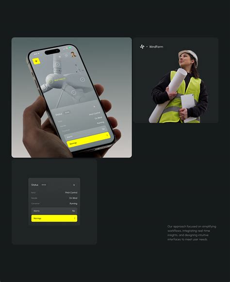 WindFarm SaaS UX UI Design Behance