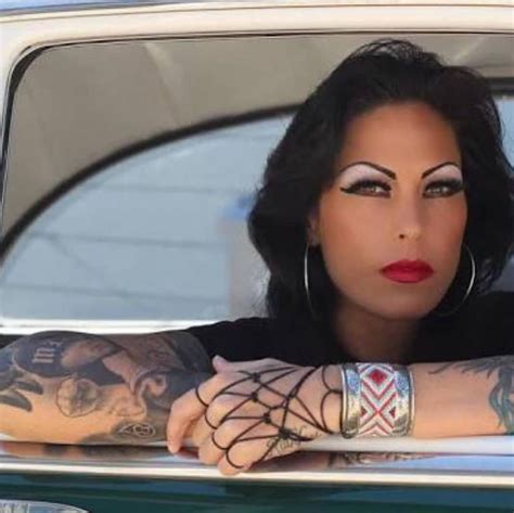 Chola Tattooed Eyebrows