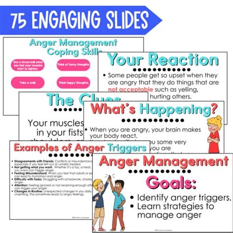 Anger Management Powerpoint Slides Lesson No Prep By The Fancy Counselor