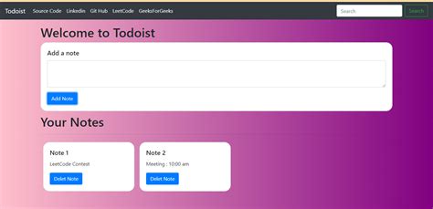 github ayushluthra2001 todoist to do app with html css and javascript