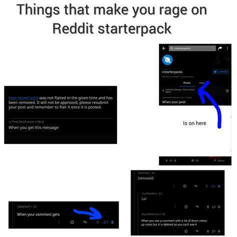 Things That Make You Rage On Reddit Starterpack Rstarterpacks