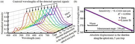 Simulation Results Of The Absolute Displacement Measurement Range Along Download Scientific