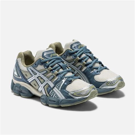 Asic Gel Nimbus 9 Oatmeal Mens Fashion Footwear Sneakers On Carousell