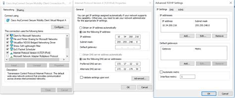 Networking Cisco AnyConnect Split Tunneling On Windows Super User