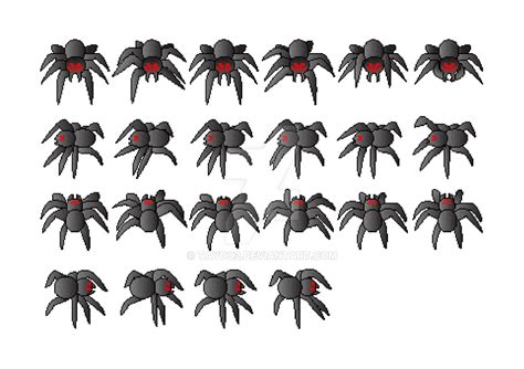 Spider Sprite By Tayoo2 On Deviantart