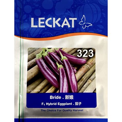 Benih Terung Mini Bride 323 F1 Hybrid Eggplant Leckat 10g 👍 💯 Shopee Malaysia